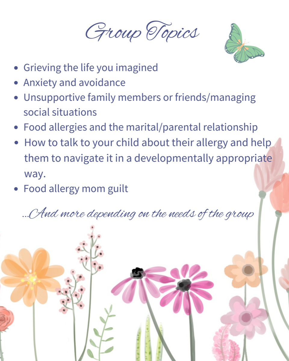Food Allergy Anxiety Group Therapy - Paige Freeman